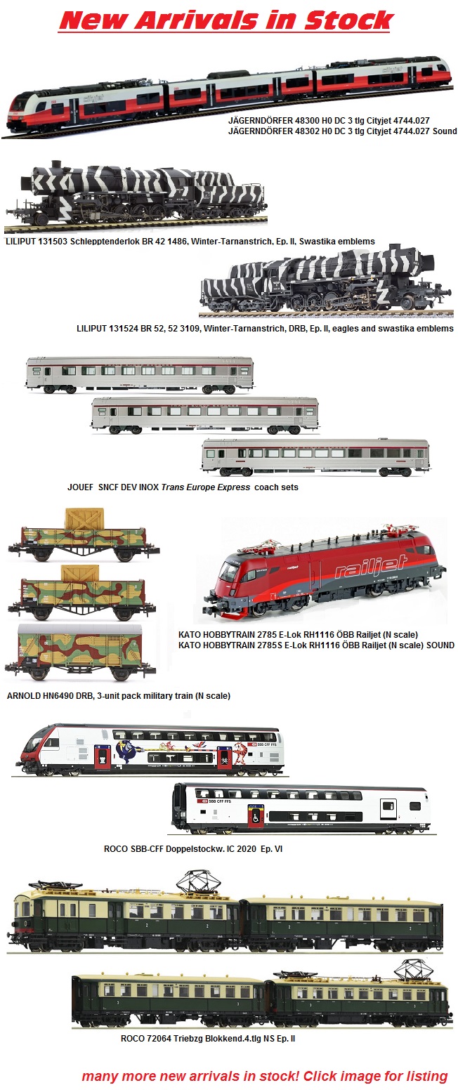 EUROLOKSHOP Discount European Model Trains & Accessories with large ...
